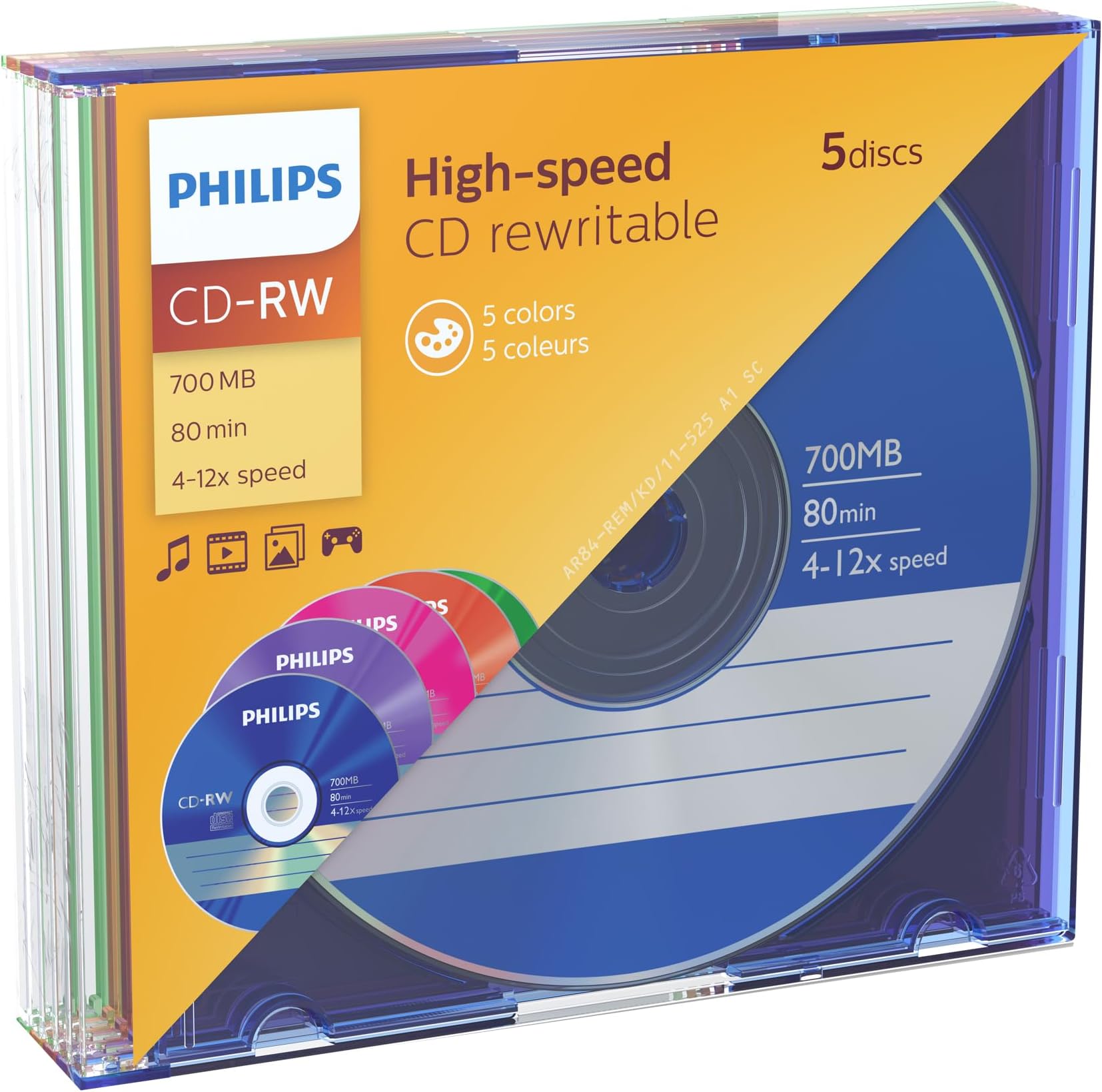 Philips CD-R Rohlinge High-Capacity: Amazon.de: Computer & Zubehör