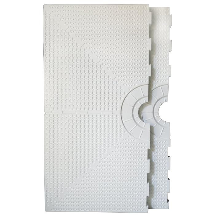 Buy 48" x 48" (Trimmable) TruSlope Pre-Formed Shower Tray - Center ...