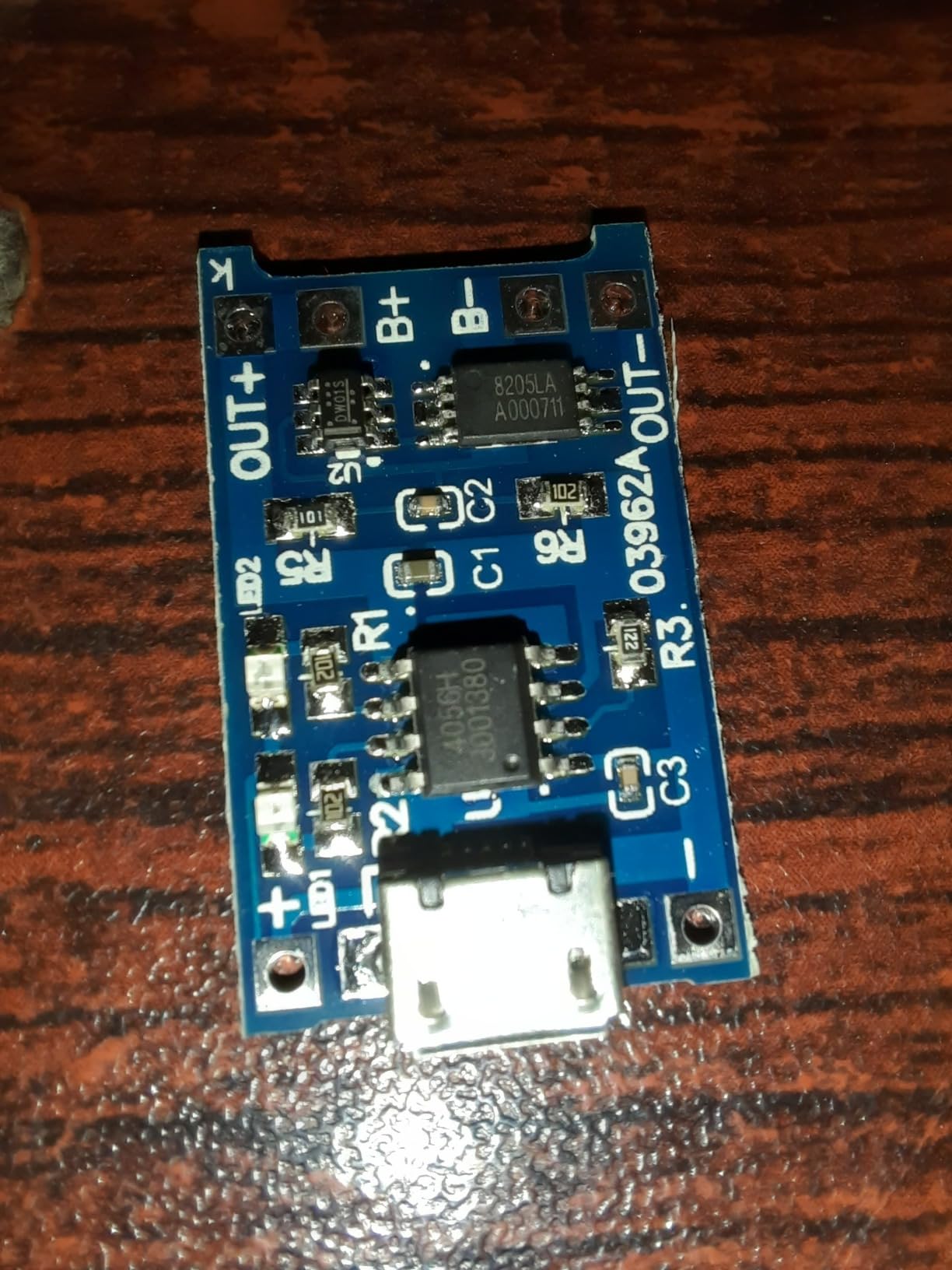 SOOTRA TP4056 1A 18650 Li-ion lithium Battery Charging Module with BMS ...