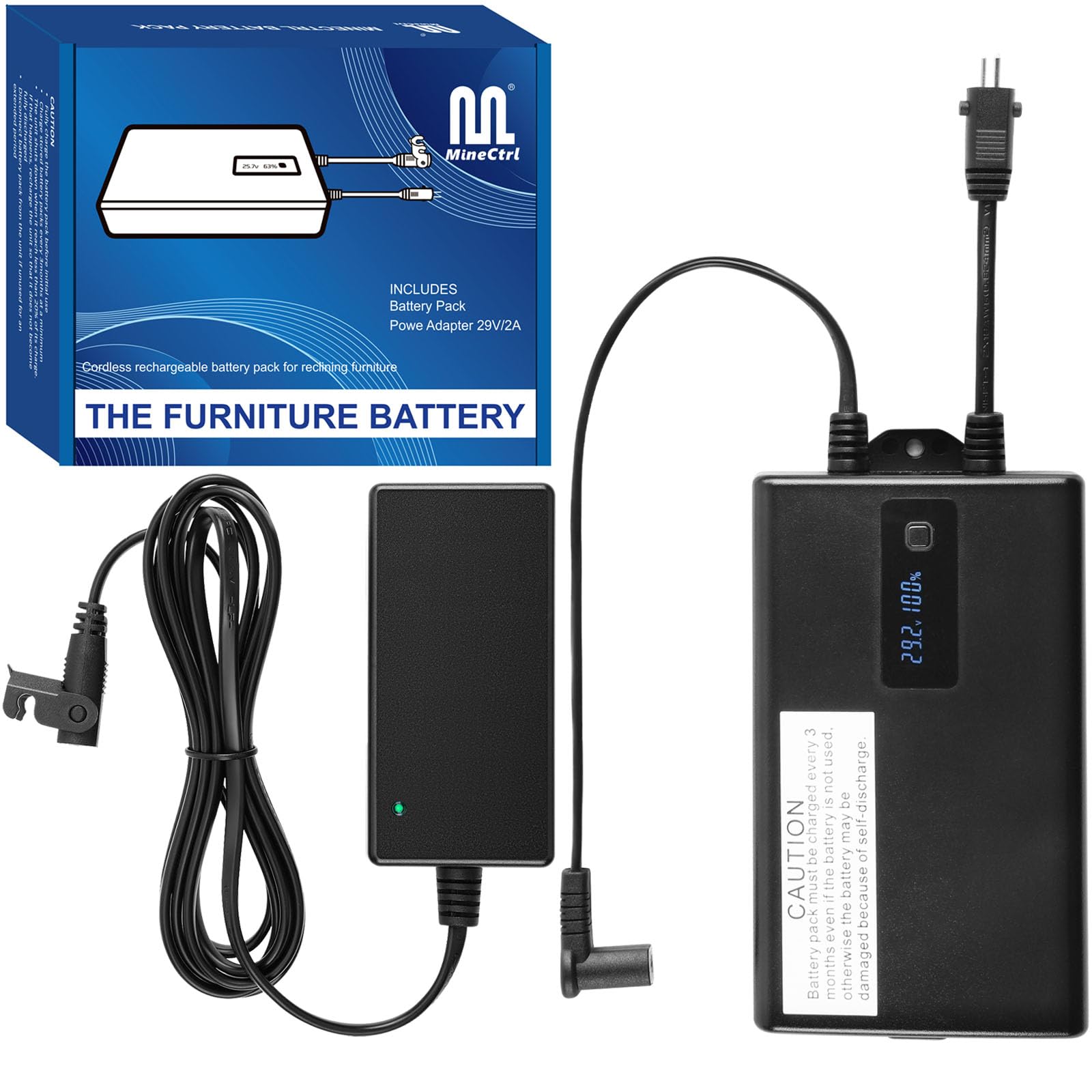 Amazon.com: MineCtrl Universal Battery Pack for Reclining Furniture ...