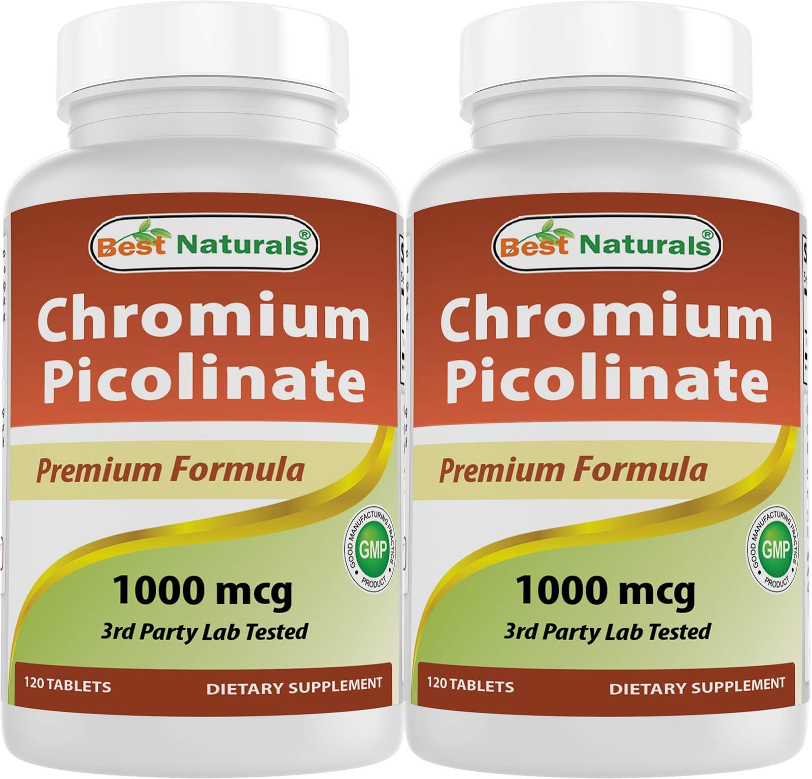 Amazon.com: Best Naturals Chromium Picolinate 1000 mcg 120 Tablets ...