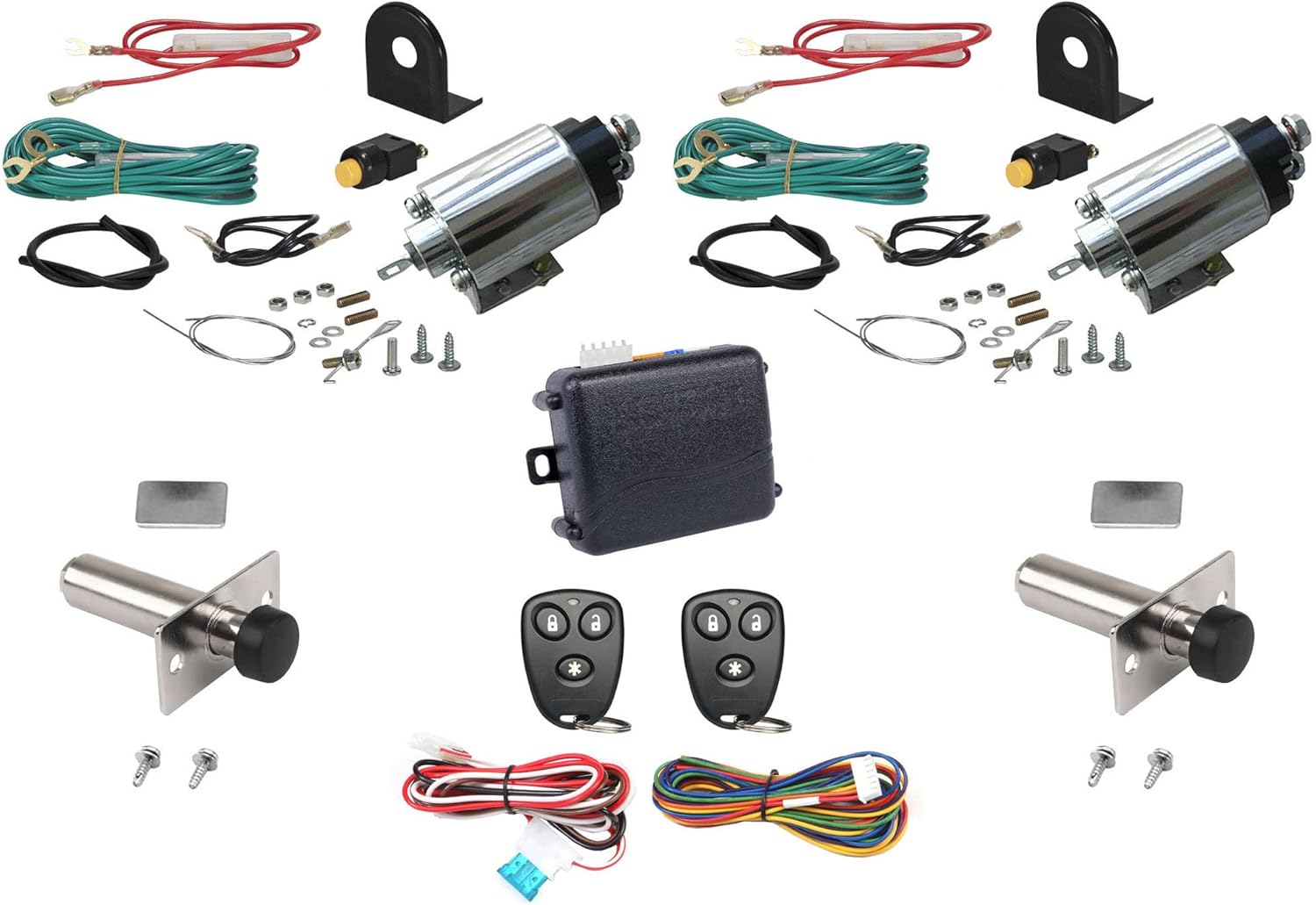 Amazon.com: Megatronix KE680SDK2P 2-Door Remote Control Heavy Duty ...