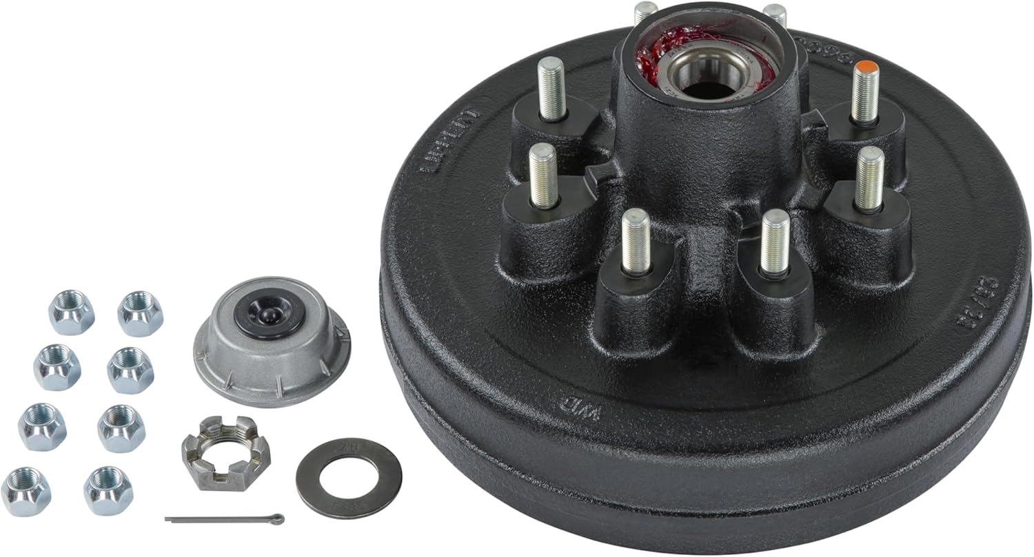 Amazon.com: Lippert Complete Pre-Greased Hub Assembly Kit for 7,000-lb ...