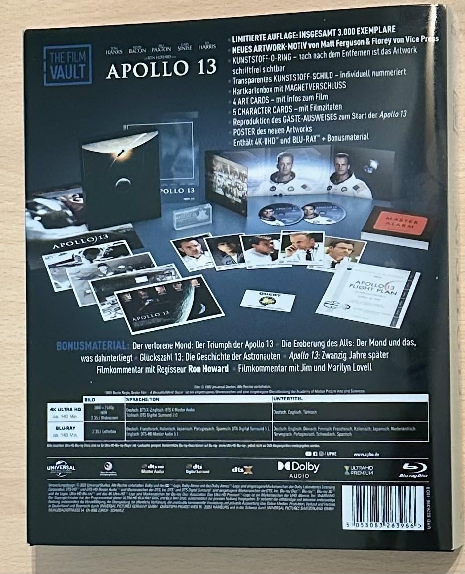 Apollo 13 (special edition) [2 DVDs] [IT Import]: Amazon.de: Tom Hanks ...