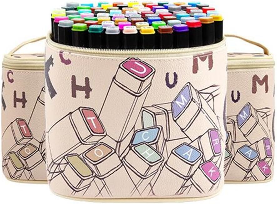 Touchfive Marker Pens Brush Marker Pens 30/40/60/80 Coloured Sets in ...