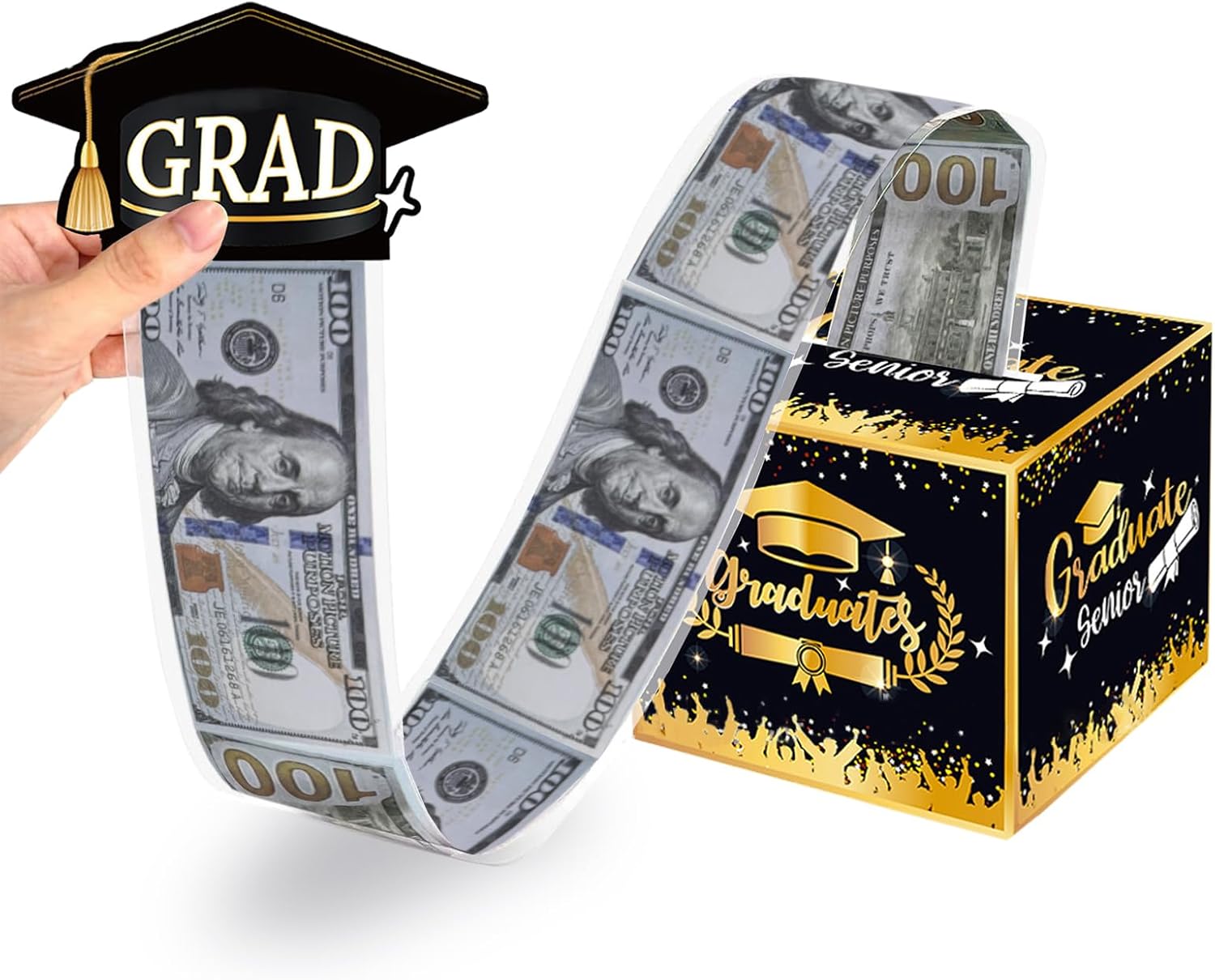 2025 Graduation Gifts, Surprise Money Box for Cash Gift Pull, Graduate ...