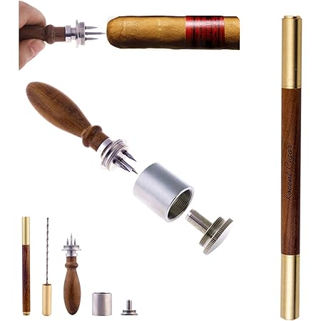 Amazon.com: AILE Cigar Punch Enhancer Tool & Nubber,Cigar Draw Cigar ...