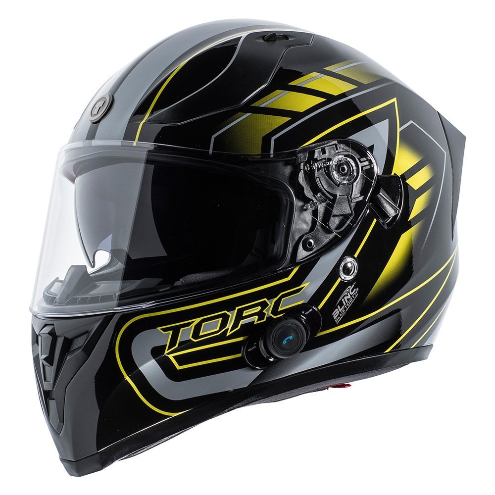 Snapklik.com : TORC Unisex-adult Full-face-helmet-style T15B Bluetooth ...