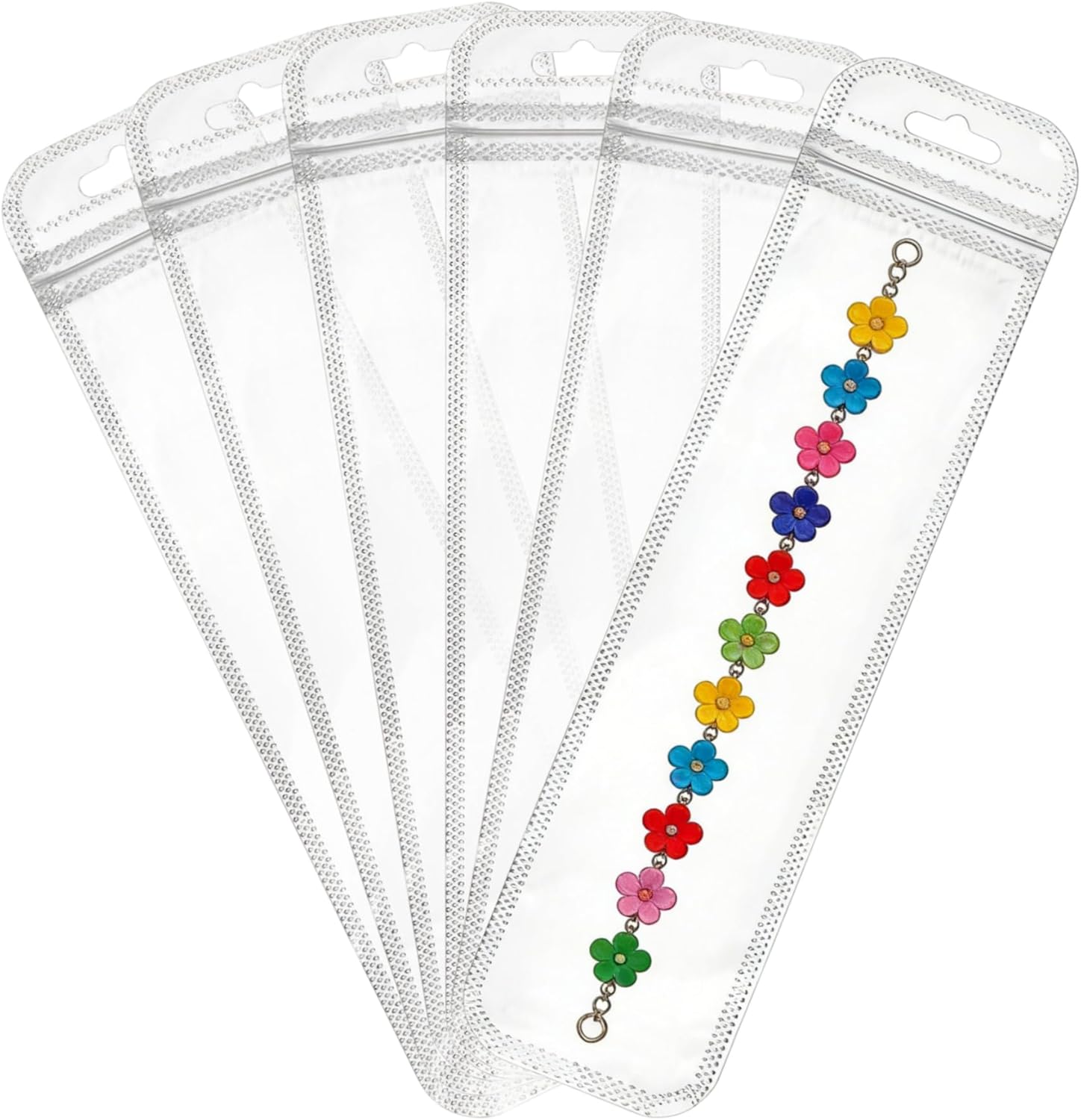 Amazon.com: MITOB 100 Pack (Usable 1.77x7.28 inch) Long Clear ...