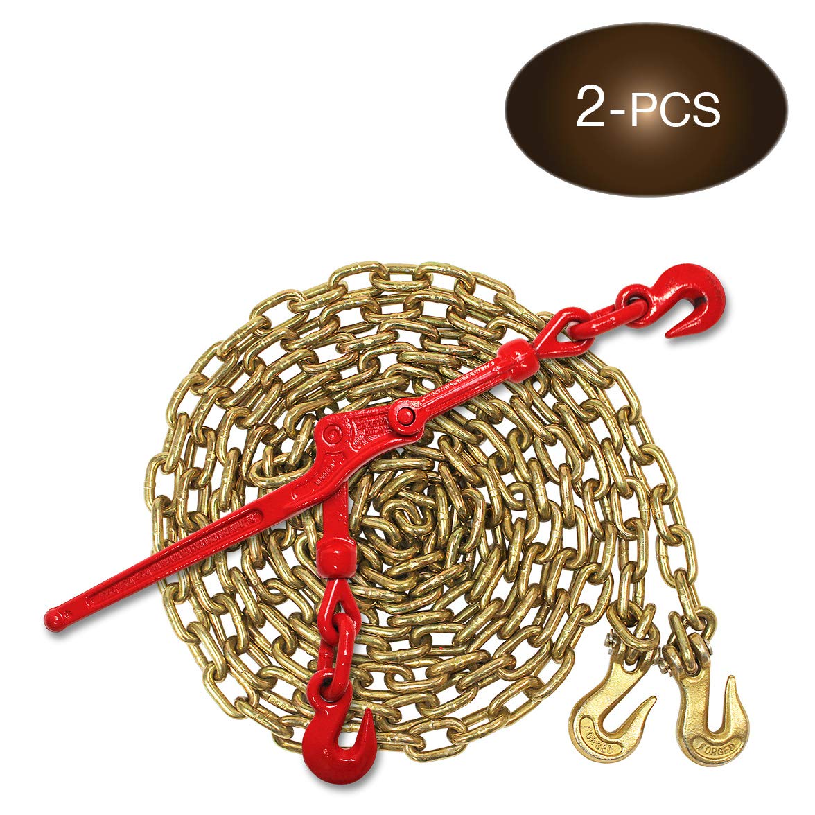 Buy DC Cargo Mall 1/2” Grade 70 Chain and Lever Load Binder Kit ...