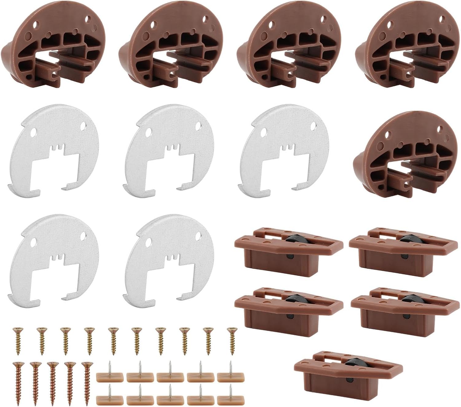 5 Set of Improved Commercial Style Drawer Slides Replacement kit for ...