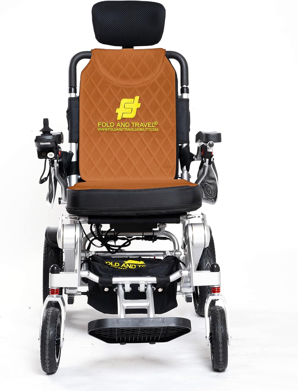 Amazon.com: Fold And Travel Compact Auto-Recline Electric Wheelchair ...