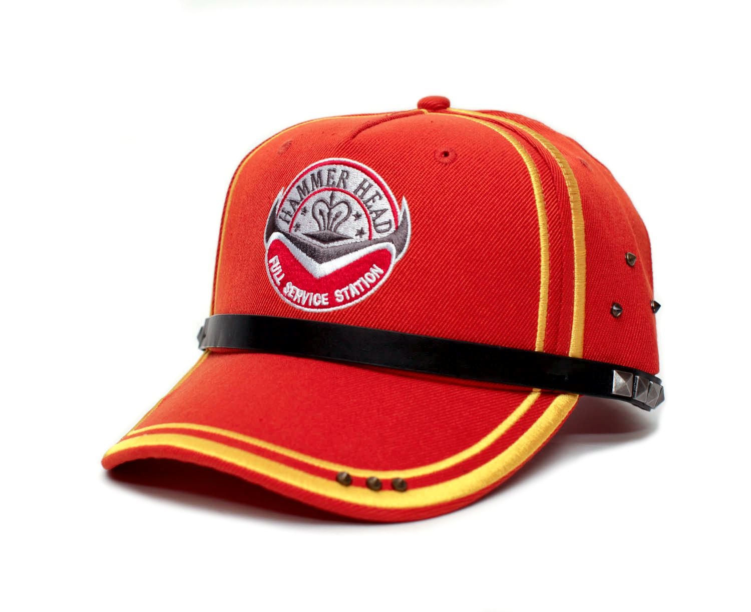 Hammer Head Hat Final Fantasy XV 15 Cindy Aurum Unisex Cap Orange at ...