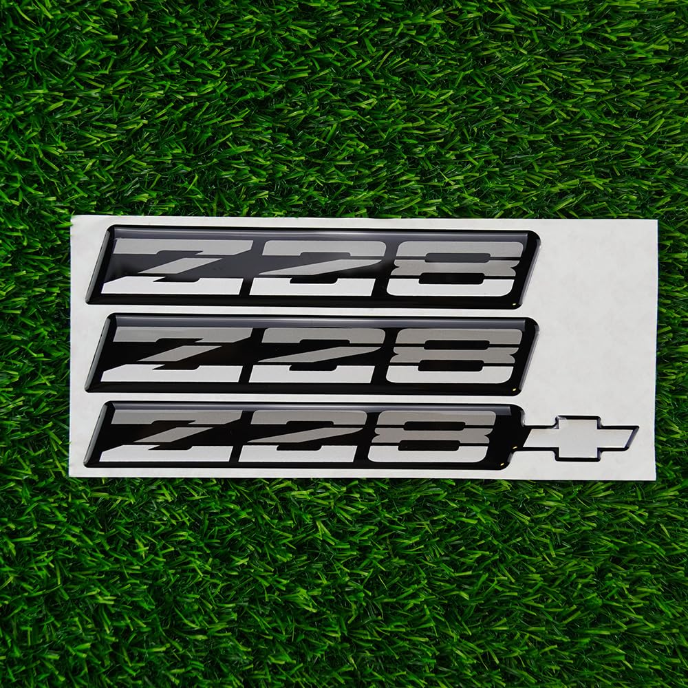 Z28 Camaro Emblem Buy Z28 Badge Overlay Decals | 93 02 Camaro Z28