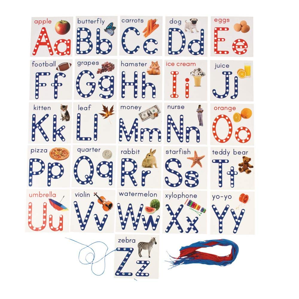 Buy ABC Lacing Cards - Curriculum Projects & Activities & Blocks ...