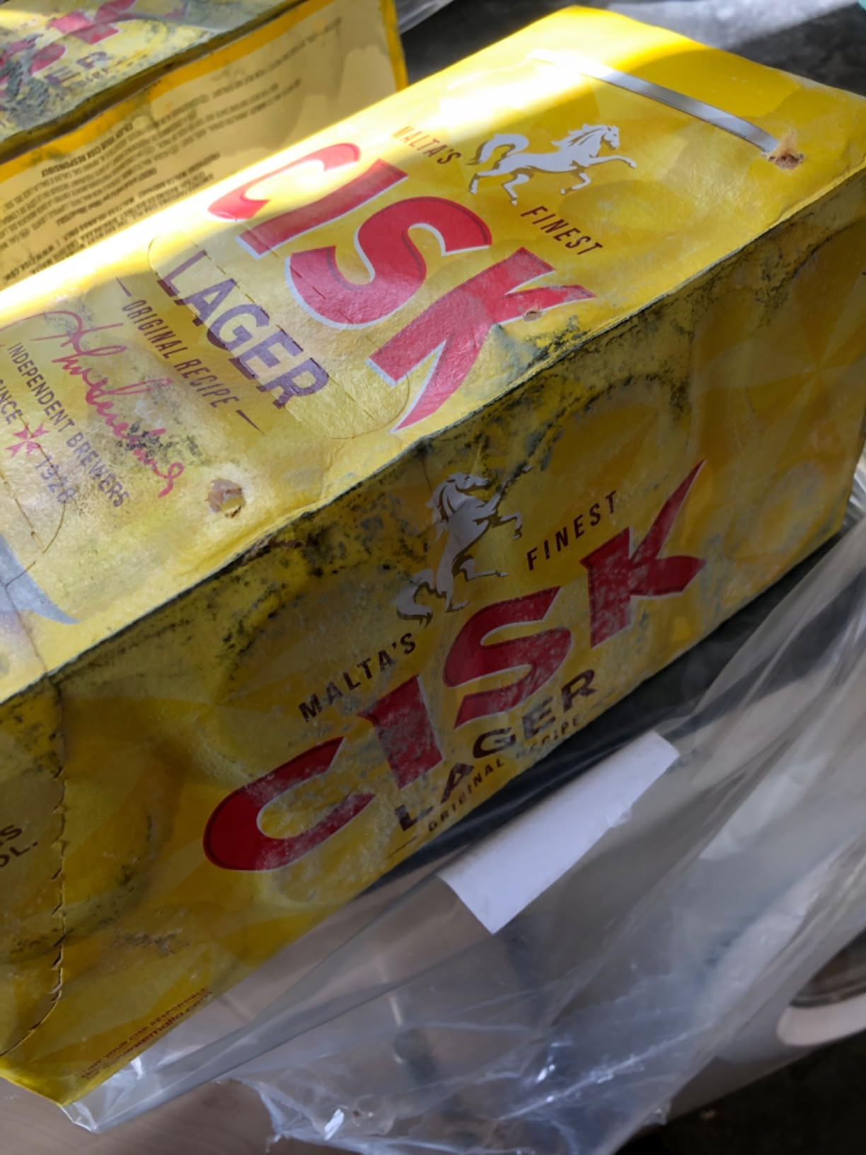 CISK Maltese Lager Beer (24 x 330 ml - 4.2%) CANS : Amazon.co.uk: Grocery