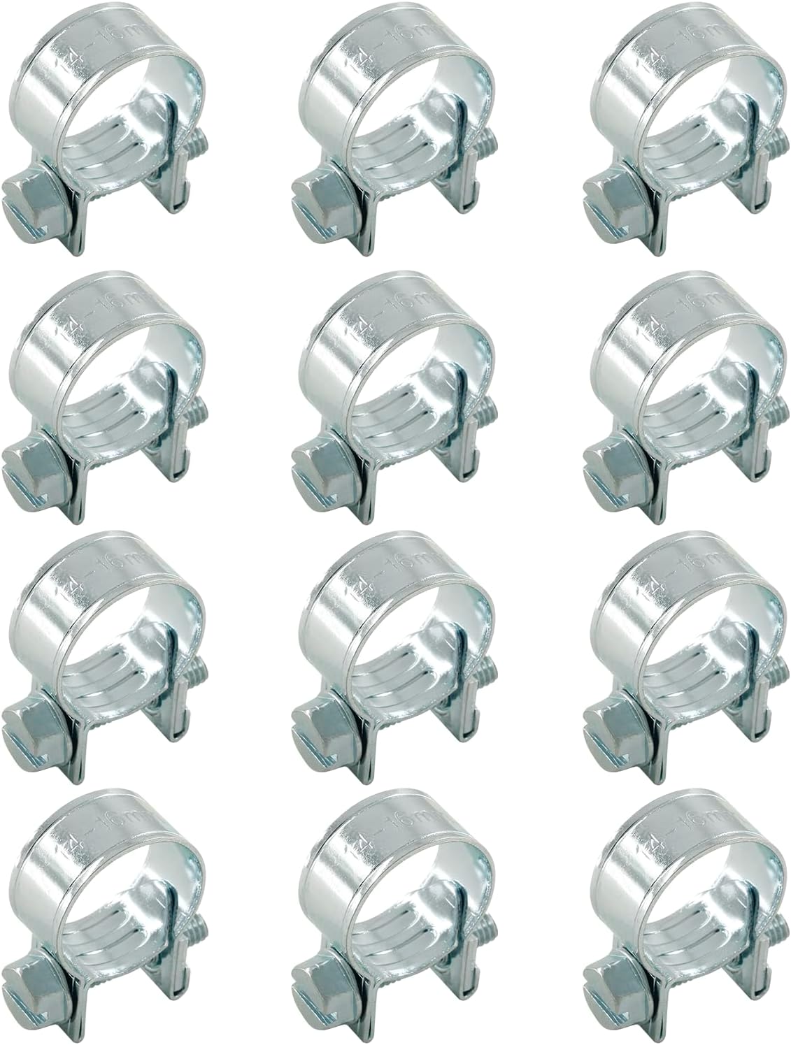 Amazon.com: Jersvimc 12pcs Stainless Steel Gas Line Clamp(14-16mm ...