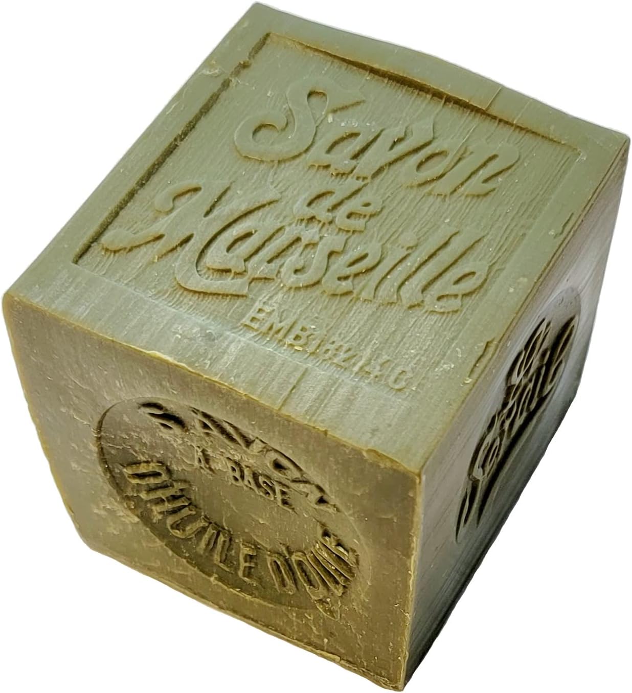 Amazon.com: Cube of Savon de Marseille, Nature, Marius Fabre, Olive Oil ...