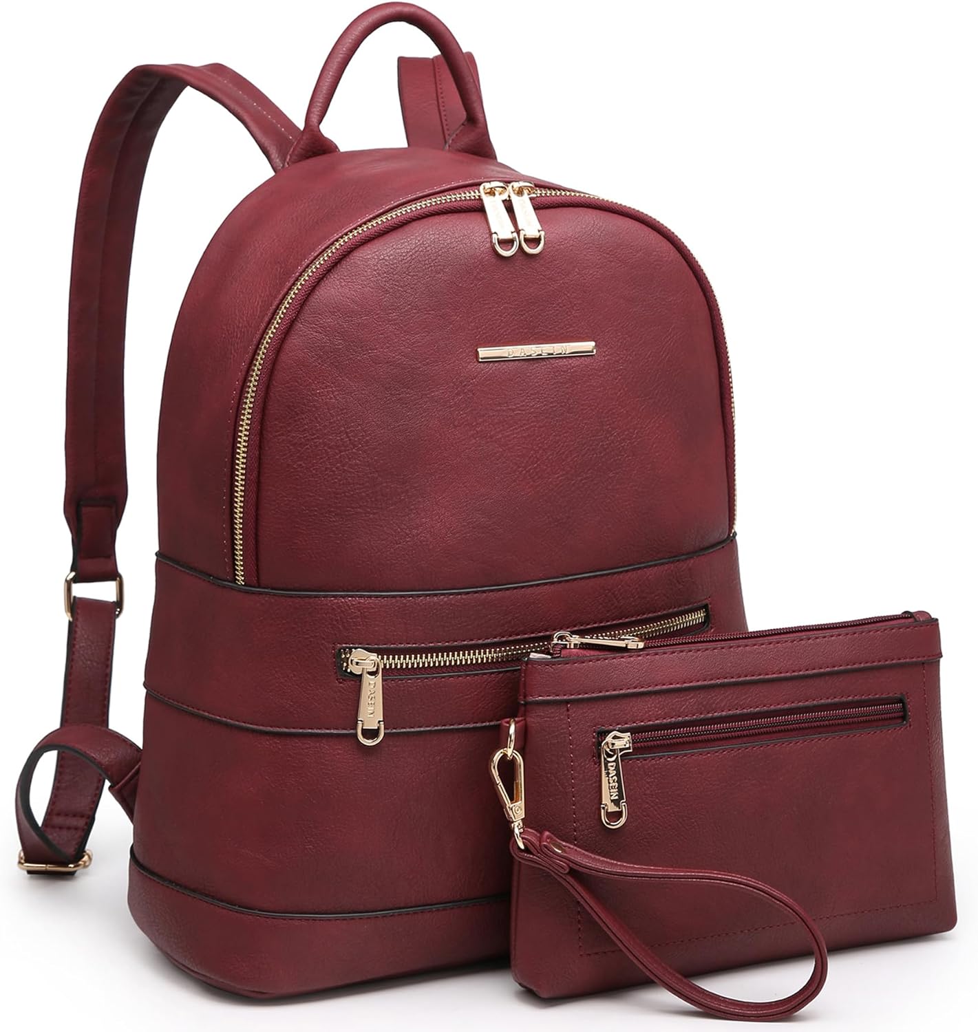 Amazon.com: MARCO M KELLY Women's Backpack Purse PU Leather Travel Work ...