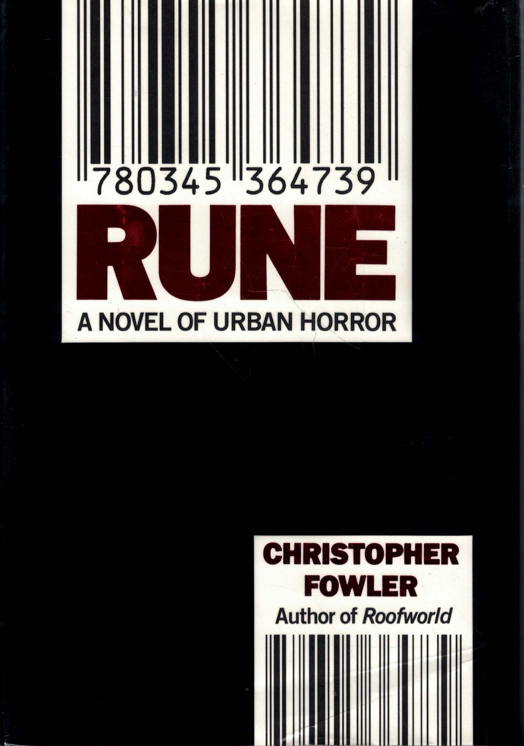 Rune: Fowler, Christopher: 9780345364739: Amazon.com: Books