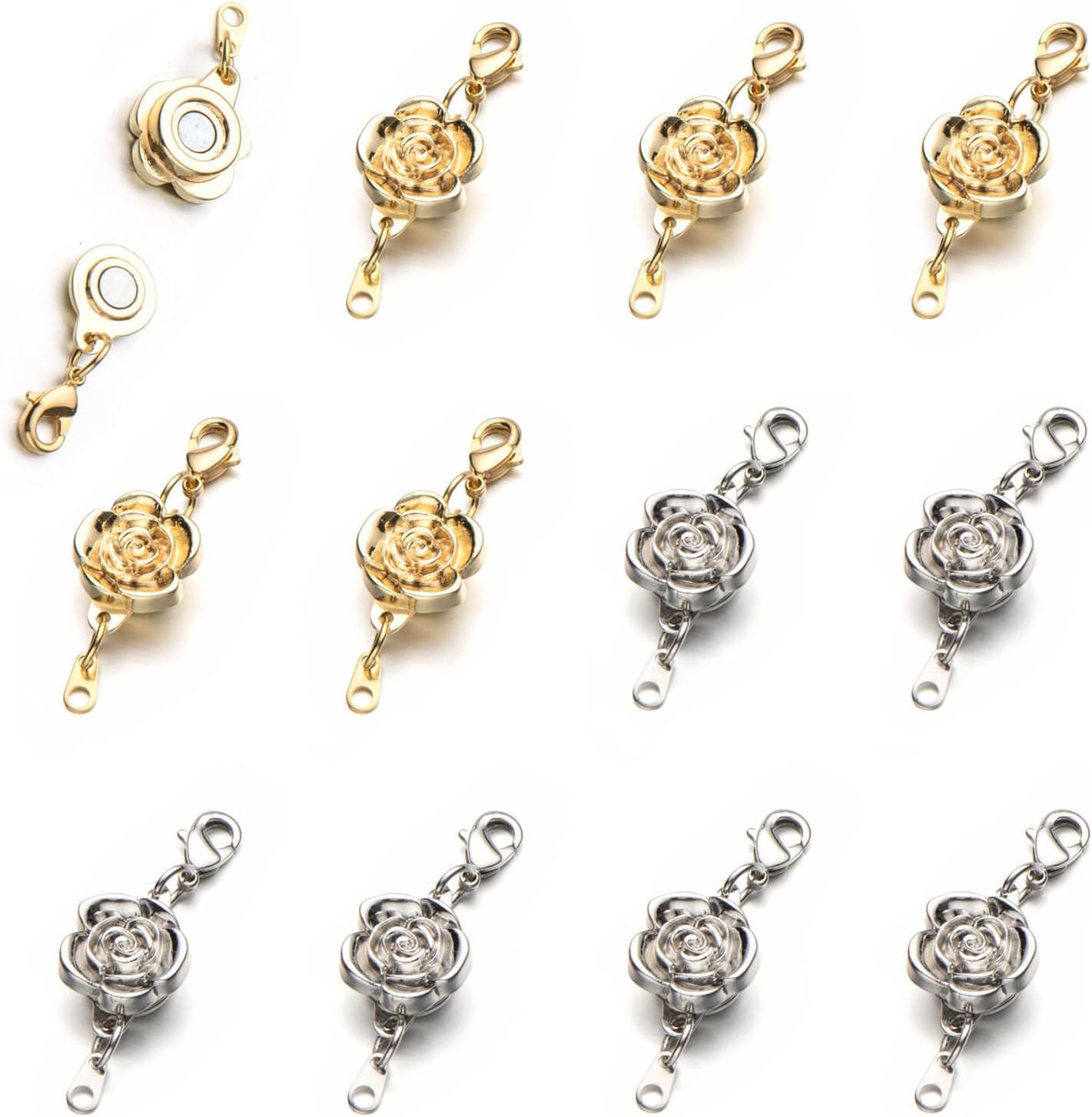 Amazon.com: Zpsolution Locking Magnetic Jewelry Clasps Kit for ...