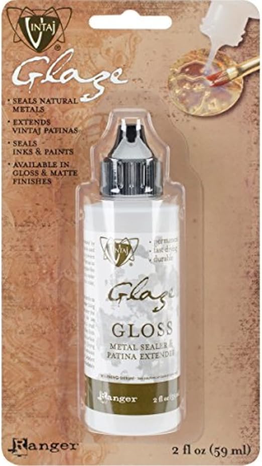 Amazon.com: Ranger VPKS Vintaj Glaze/Sealer, 2-Ounce