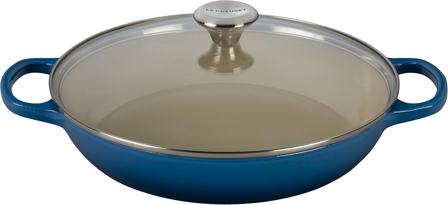 Amazon.com: Le Creuset of America Enameled Cast Iron Buffet Casserole ...