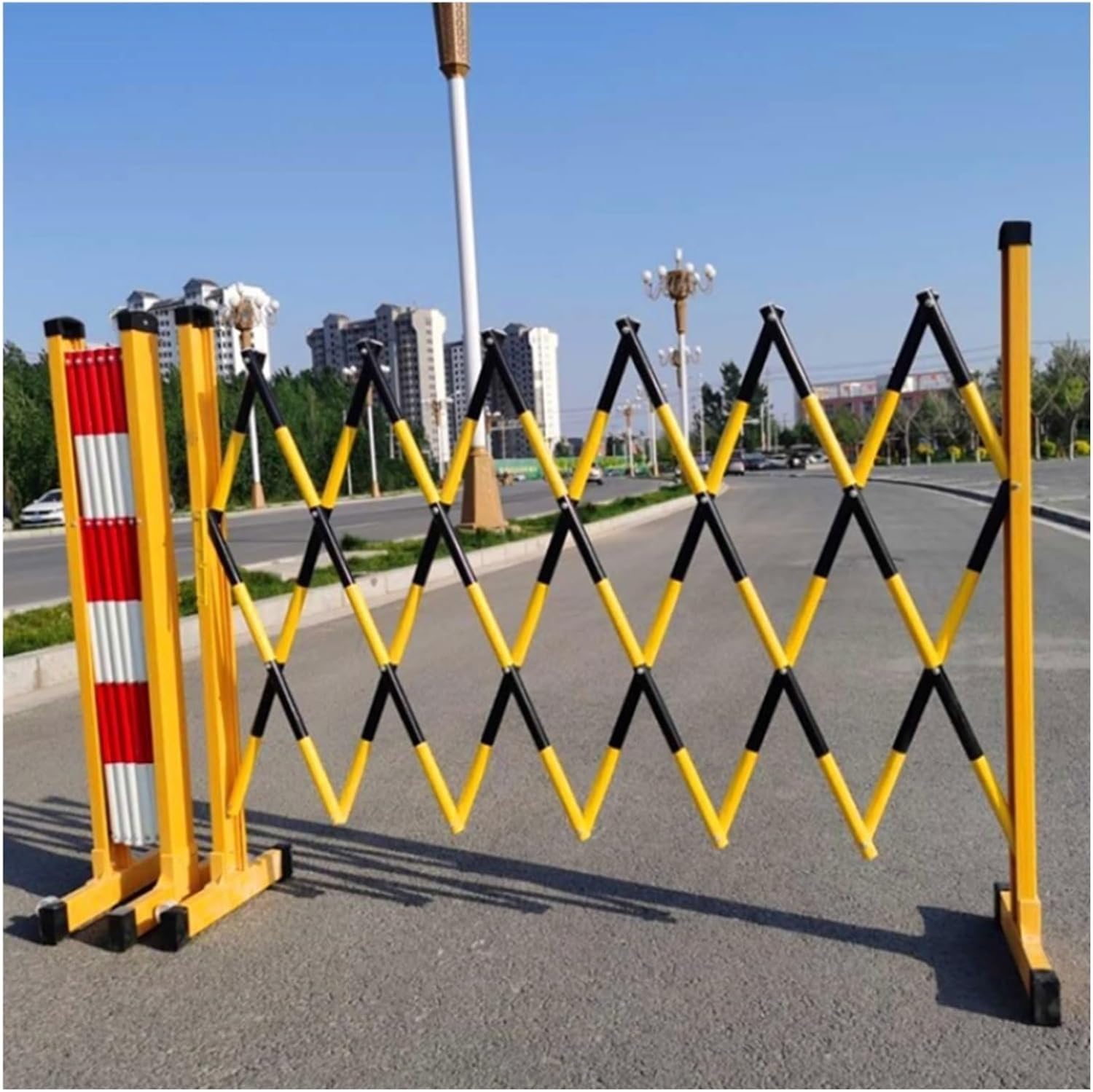 Retractable Fence Outdoor, Retractable Barrier,1pcs Expandable ...