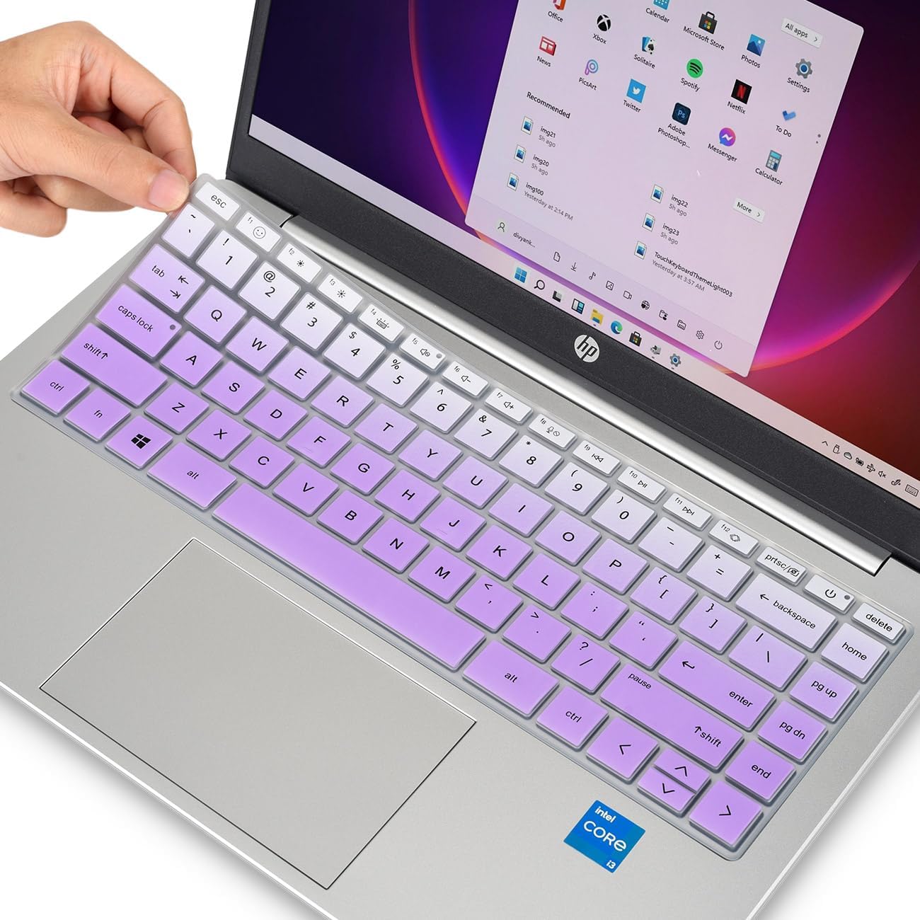 Amazon.com: Keyboard Cover for 2023 14" HP Envy 2-in-1 14t-es000 14 ...