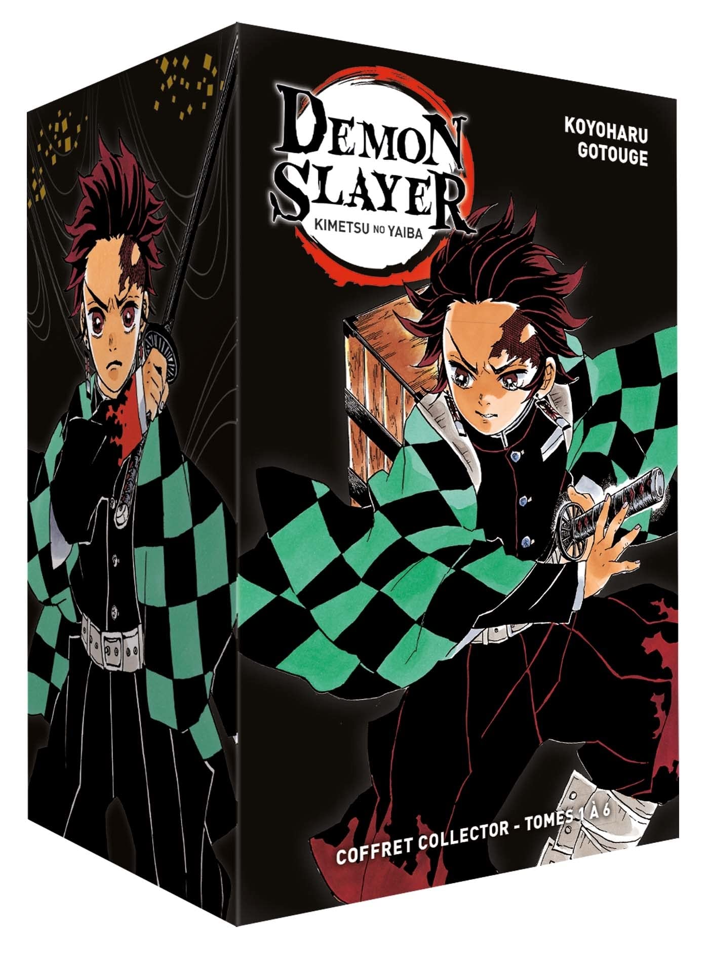 Coffret Demon Slayer T01 à T06: DEMON SLAYER TOMES 1 A 6 -COFFRET ...