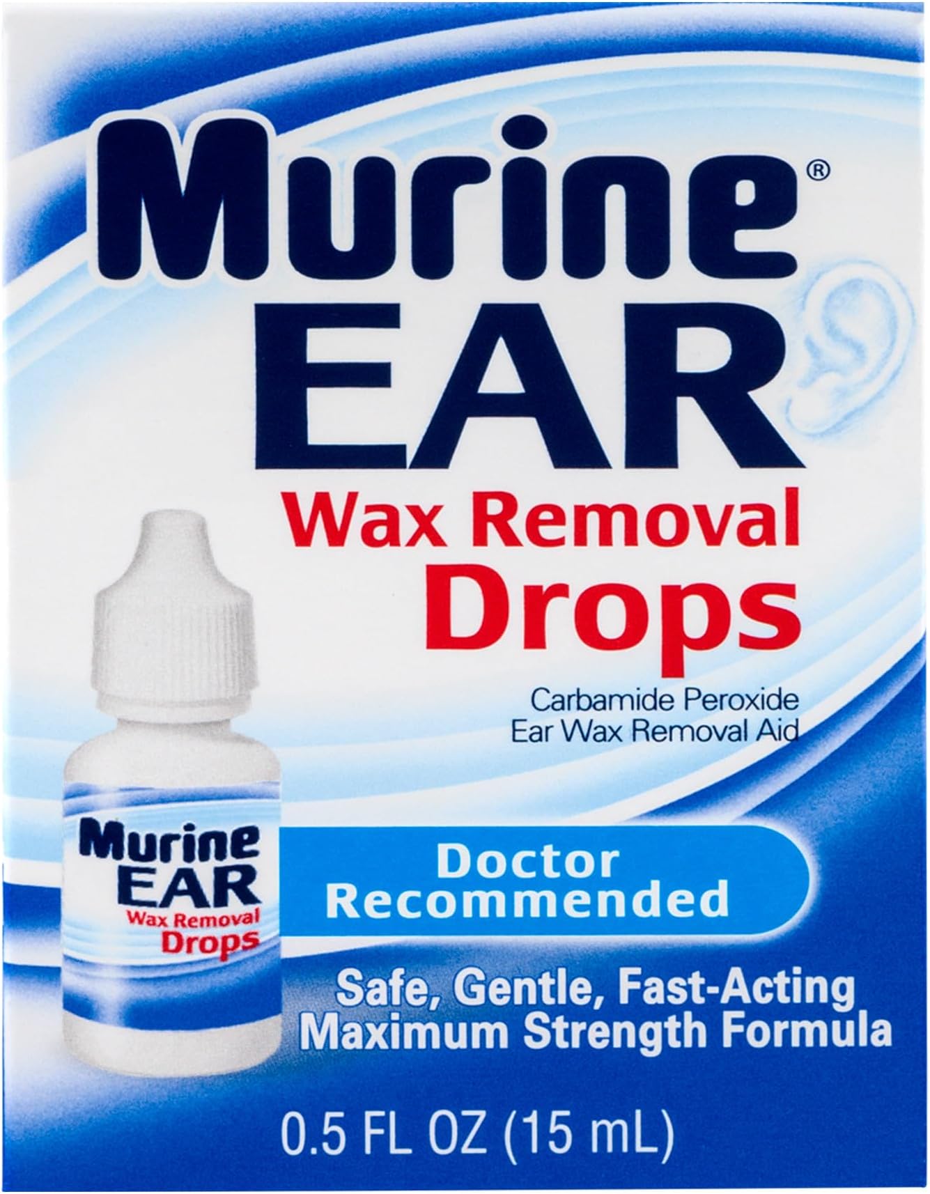 Amazon.com: Ear Drops Earwax Removal Aid Carbamide Peroxide 6.5% ...
