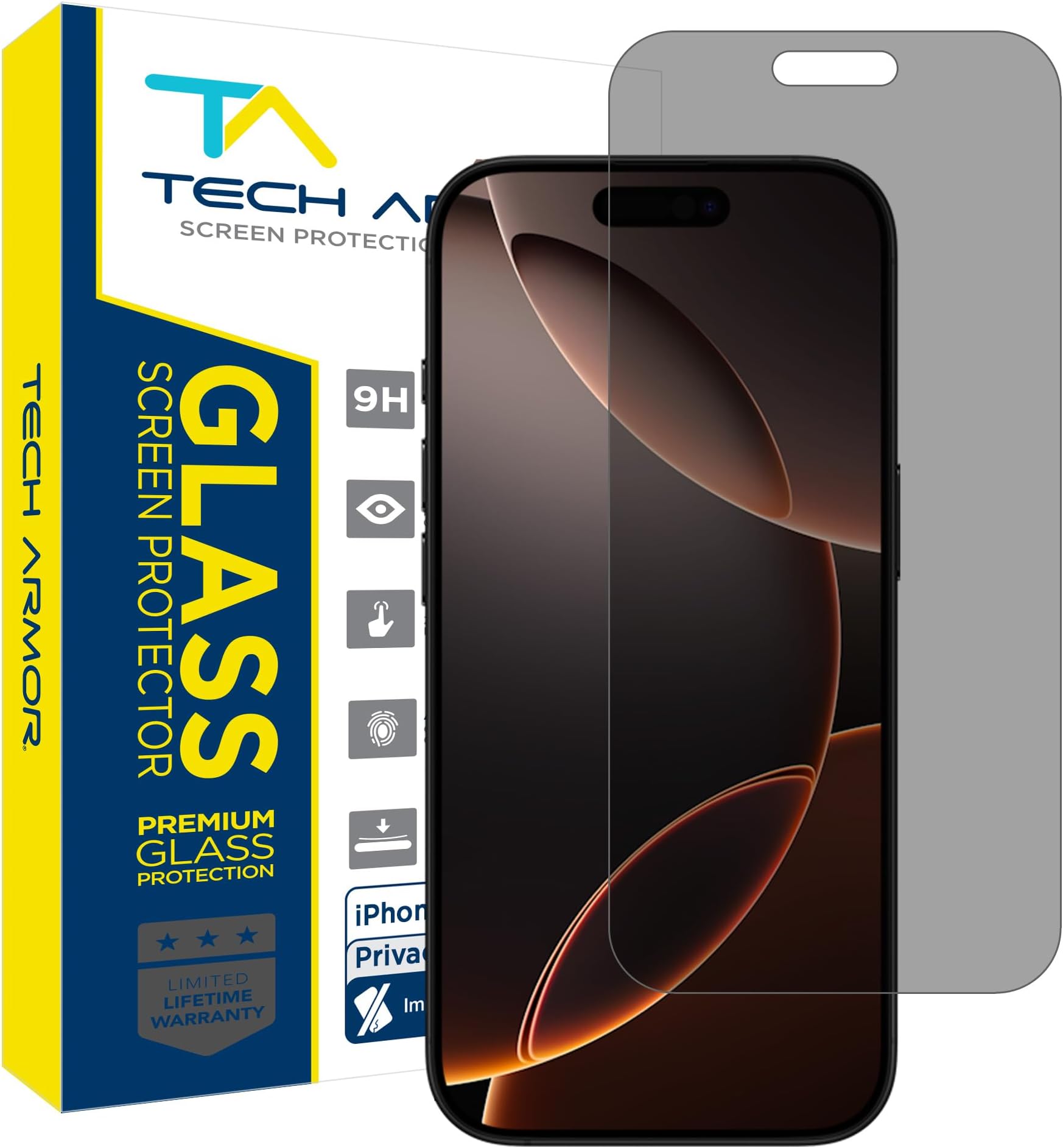 Amazon.com: Tech Armor Screen Protector for iPhone 16 Pro 6.3 inch ...
