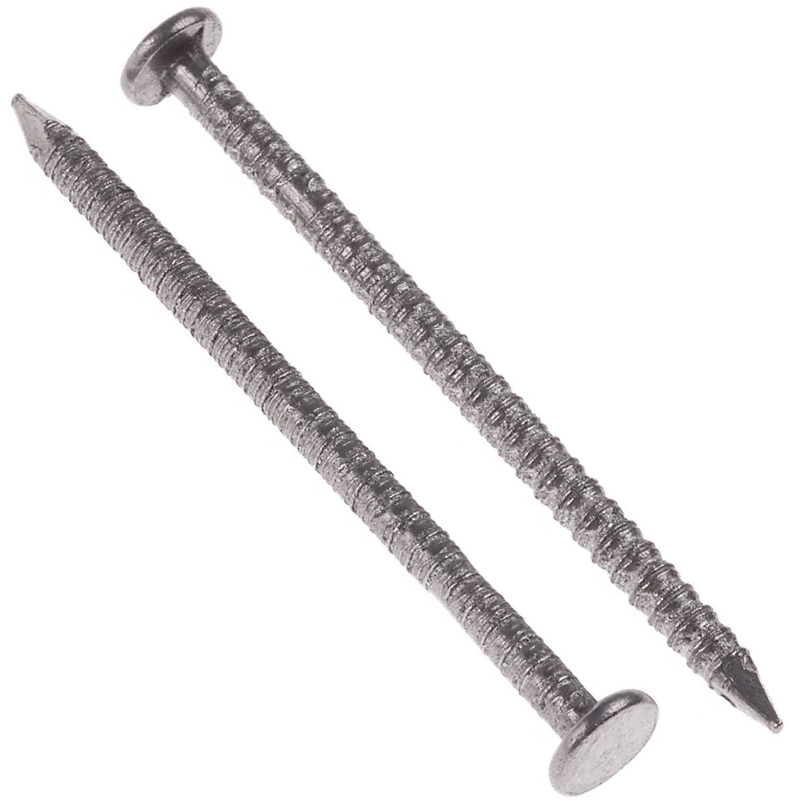 500g Bag of 30mm x 2.36mm Bright Annular Ring Shank Nails : Amazon.co ...