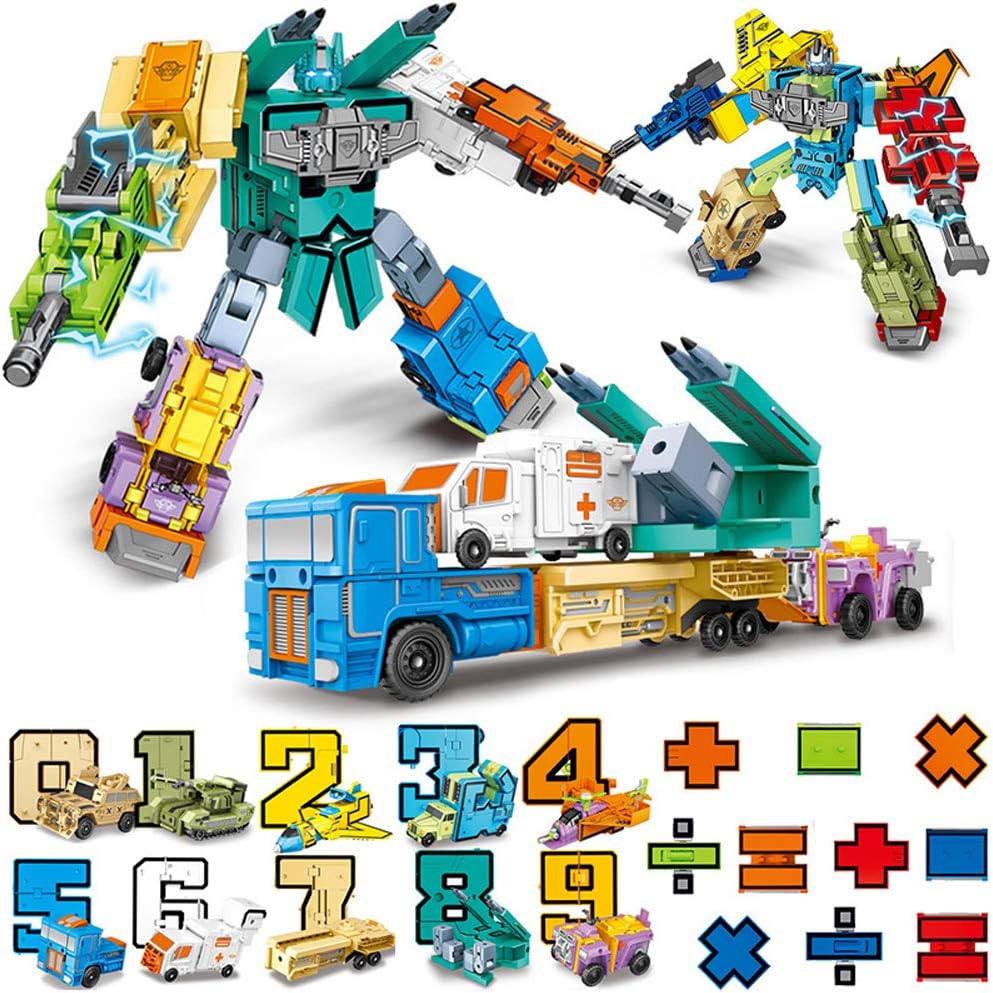 Amazon.com: Cyeah Number Robot Math Robot Mathematical Toys for Kids ...