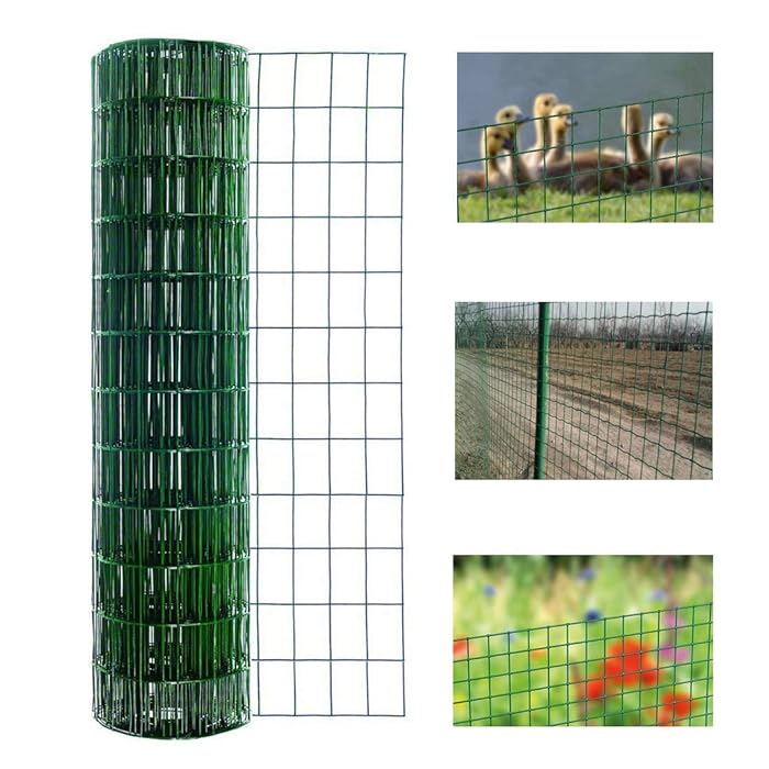 Buy uyoyous Green Wire Mesh Fencing Roll 30M Garden Poultry Netting ...