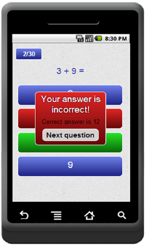 Math Facts Addition L2 - App on Amazon Appstore