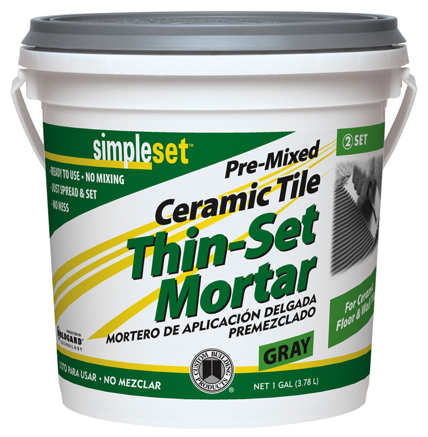 Ceramic Tile Floor Fast Setting Mortar Treatment