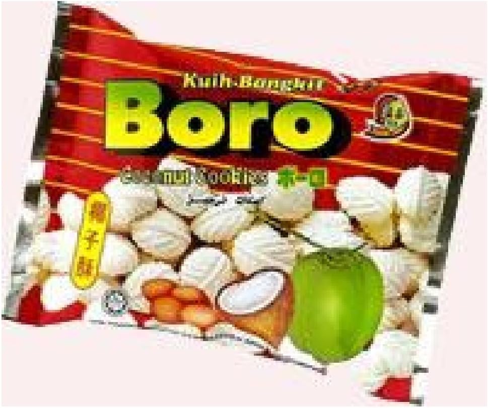 Amazon.com: Boro Coconut Cookies 14g (9 Packs) : Grocery & Gourmet Food