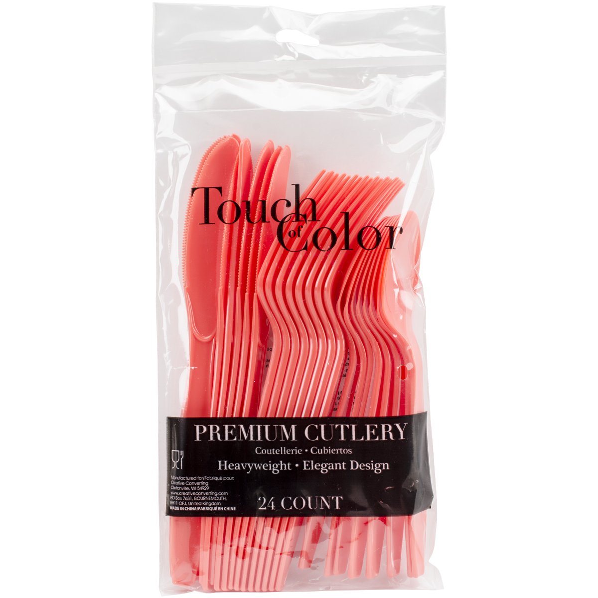 Amazon.com: Creative Converting Party Supplies, One Size, Coral ...