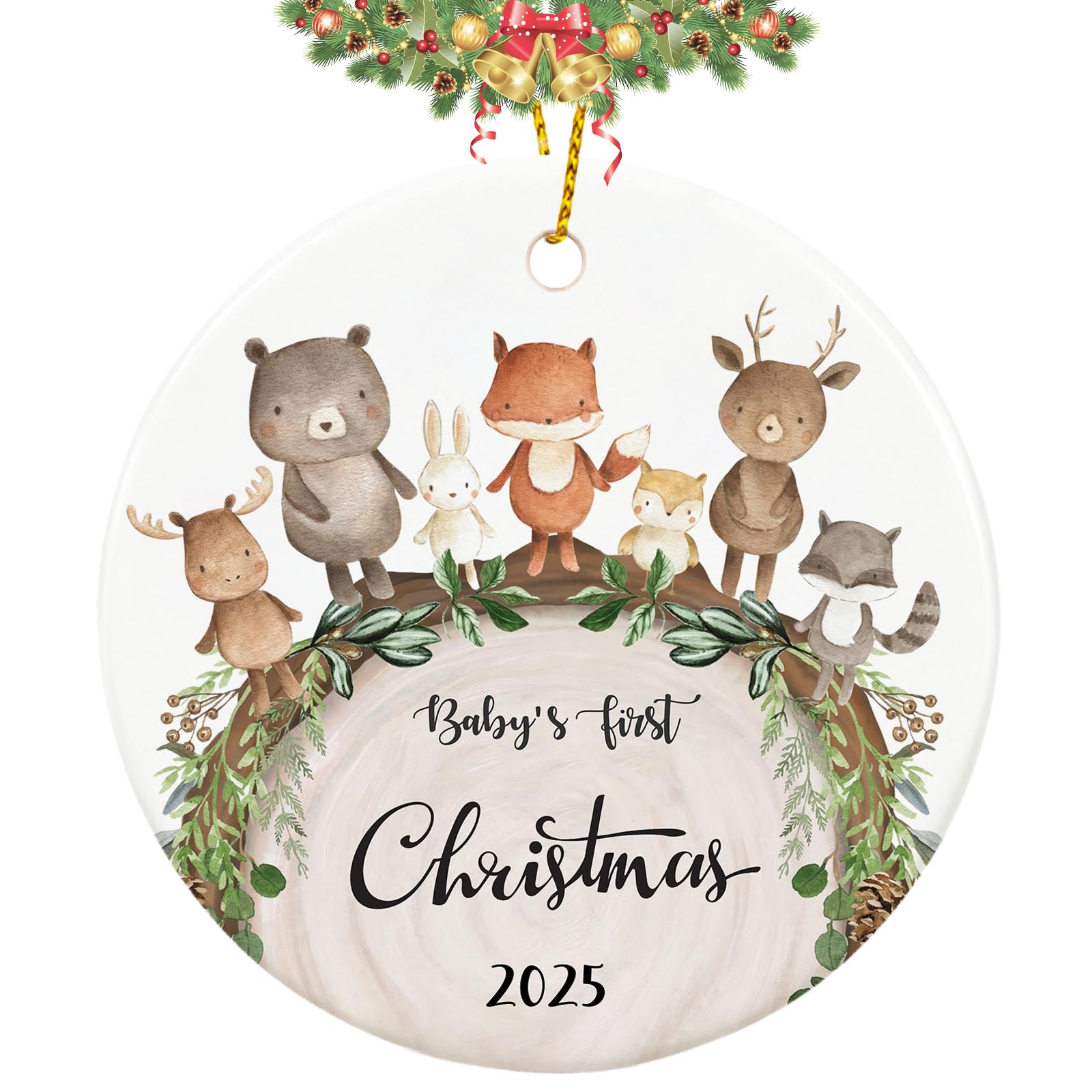 Babys First Christmas Clipart