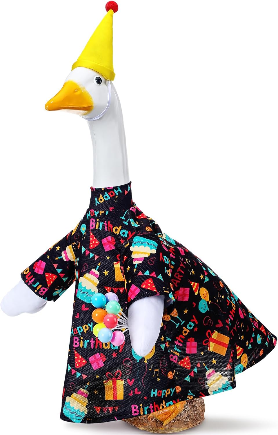 Amazon.com: Cutecrop Happy Birthday Goose Outfit Clothes for High ...