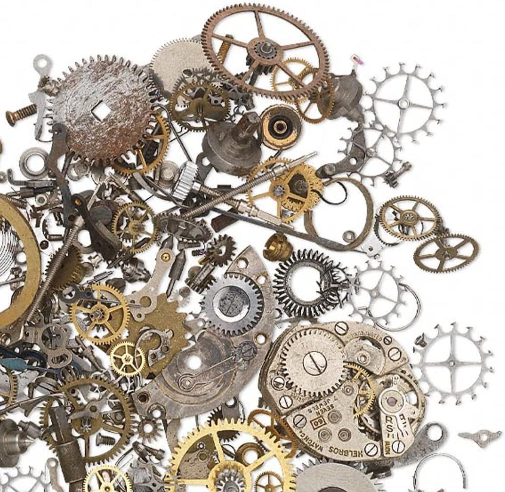 Amazon.com: Steampunk Watch Parts and Pieces - 1 oz - 250 Plus Pieces ...