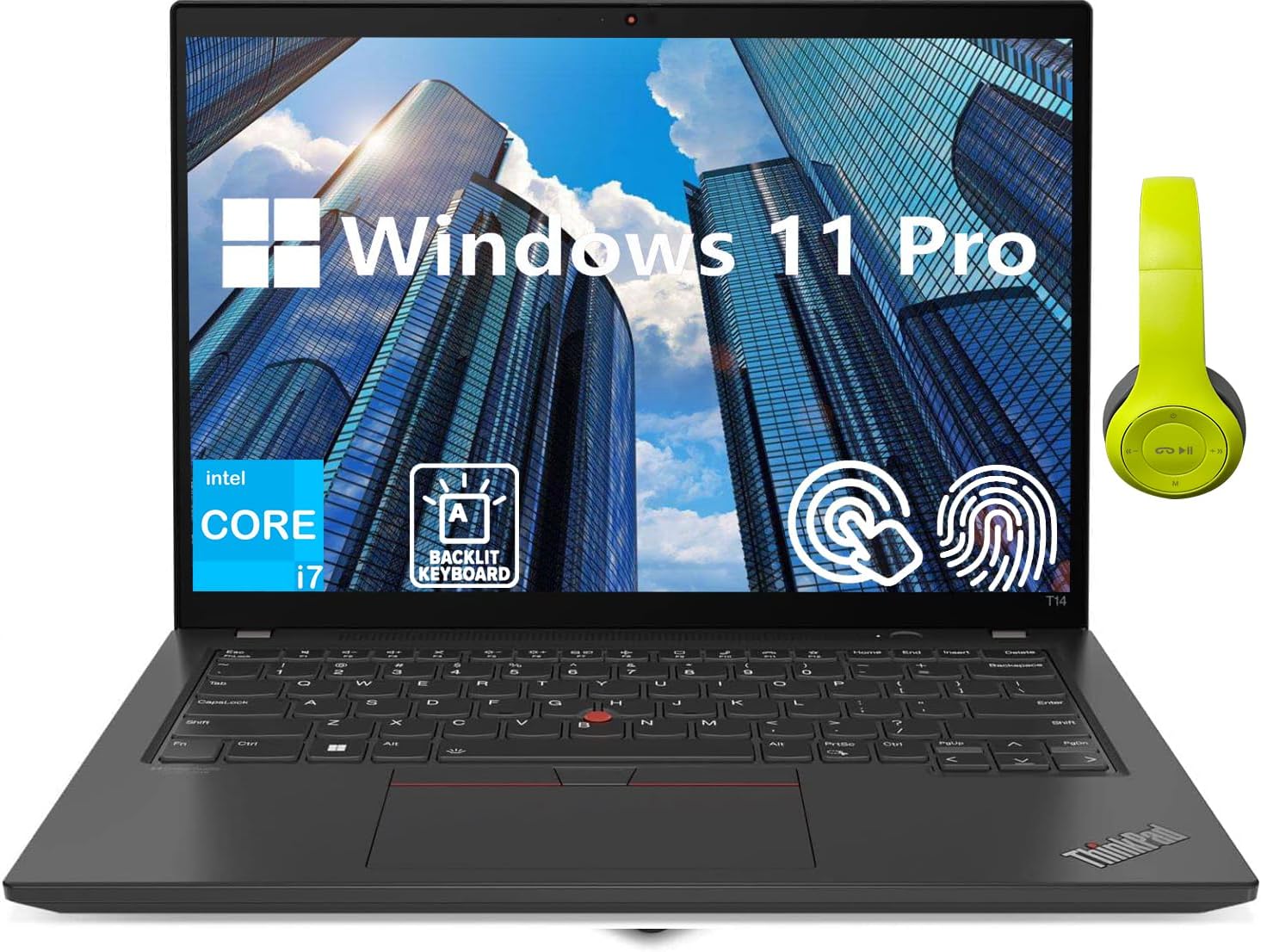 Amazon.com: Lenovo ThinkPad T14 Gen 3 Business Laptop, FHD 14 Inch ...