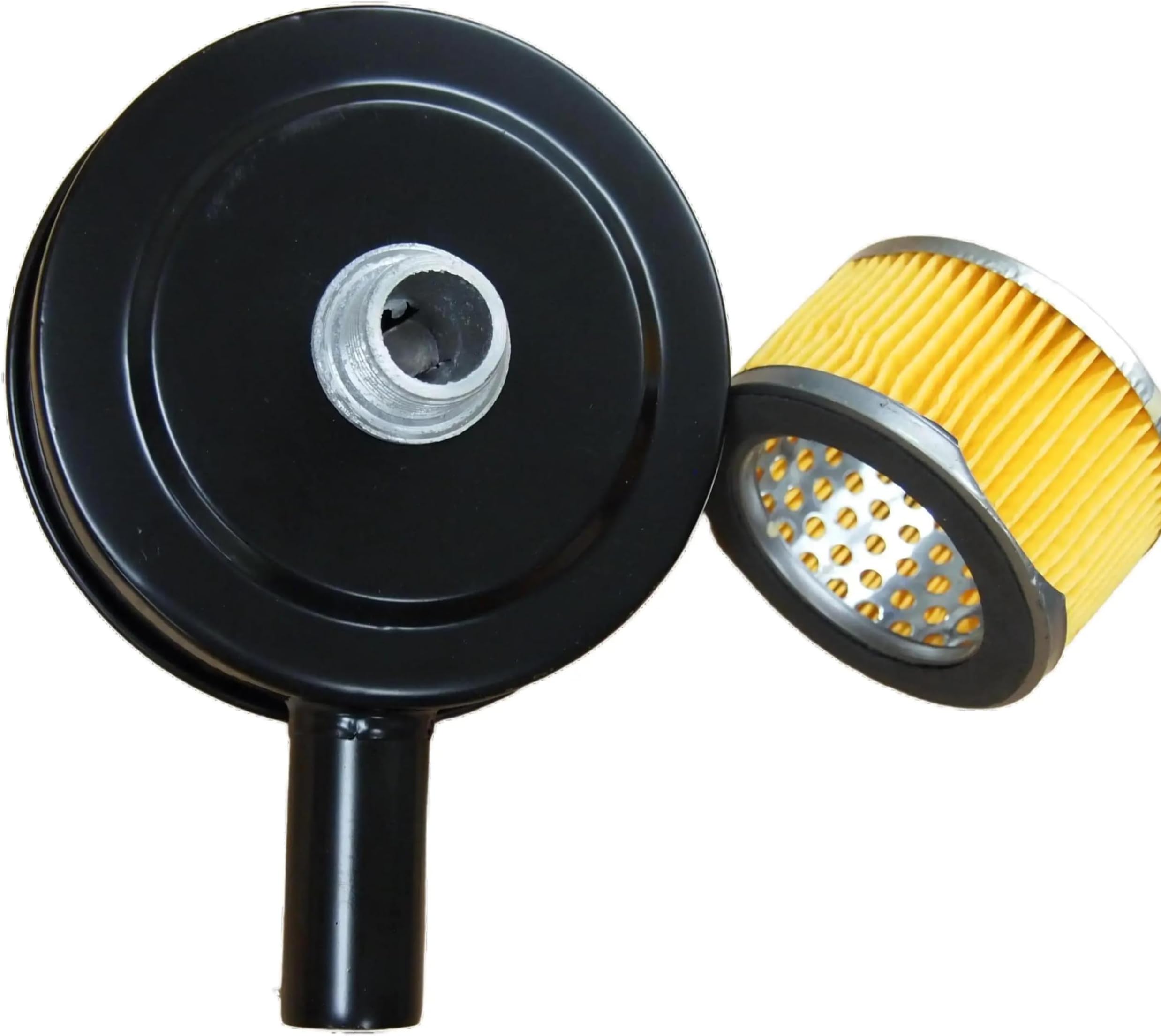 Amazon.com: Air Compressor Intake 5" Air Filter Silencer 3/4" MPT Paper ...