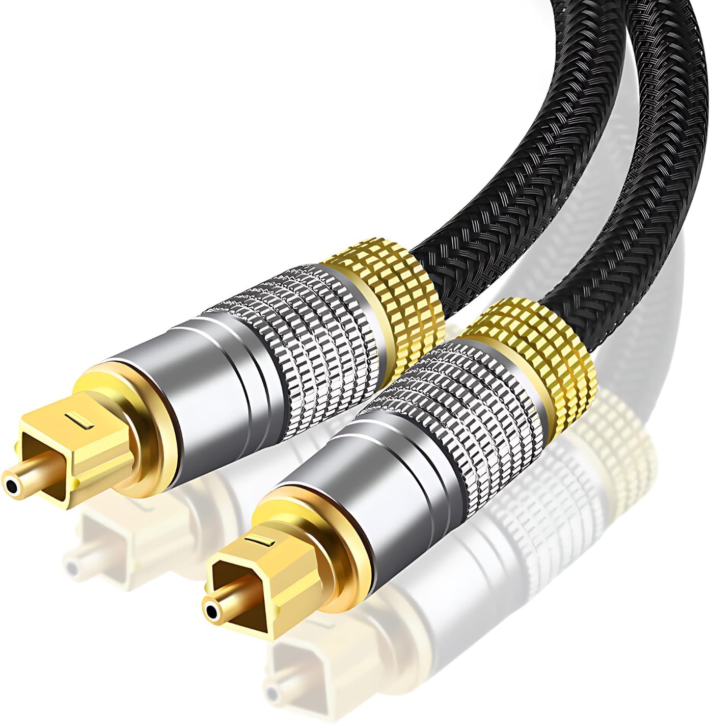 Toslink Digital Optical Audio Cable (TOSLINK, S/PDIF, ADAT, EIAJ) with ...