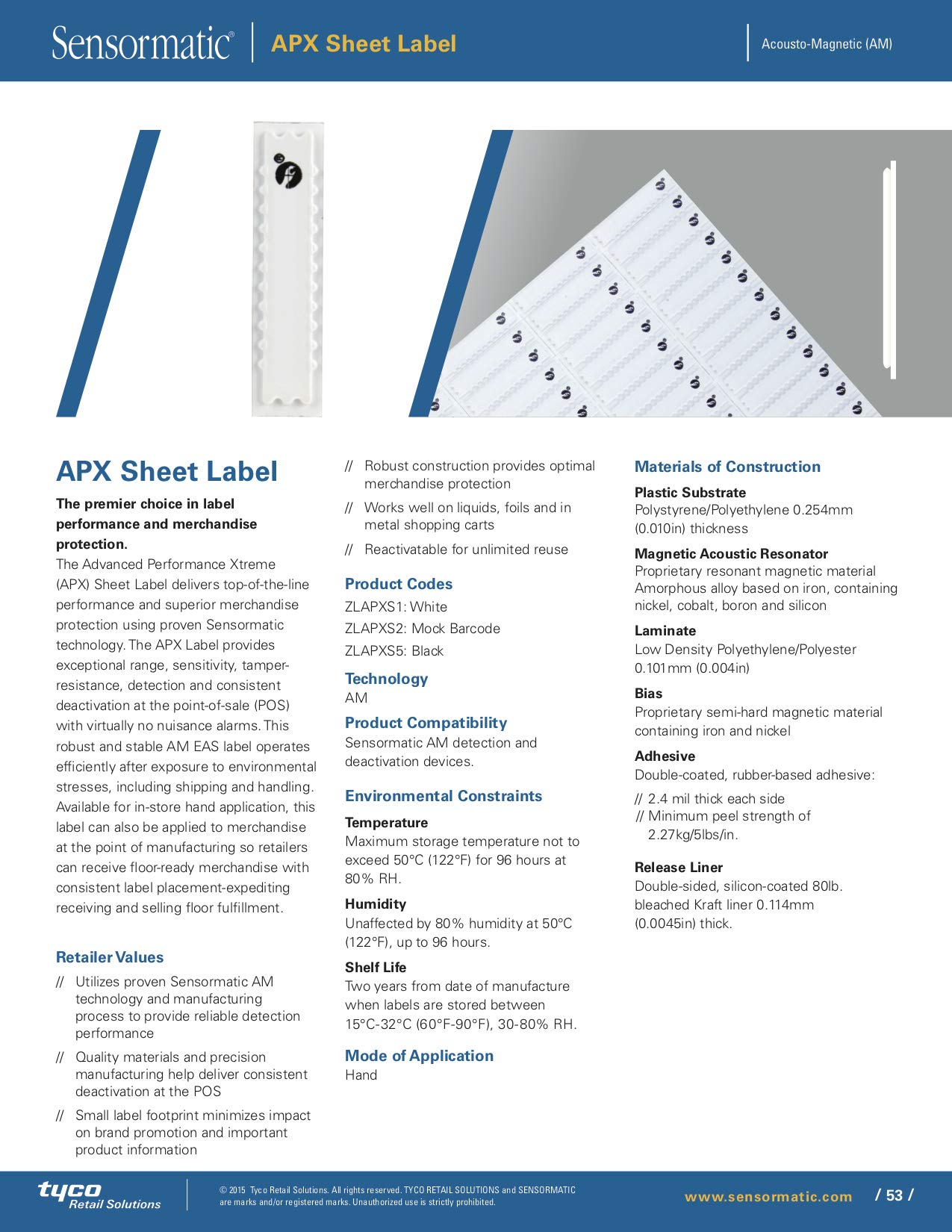 AM Anti-theft Labels ALL-TAG – Compatible With Sensormatic Systems ...