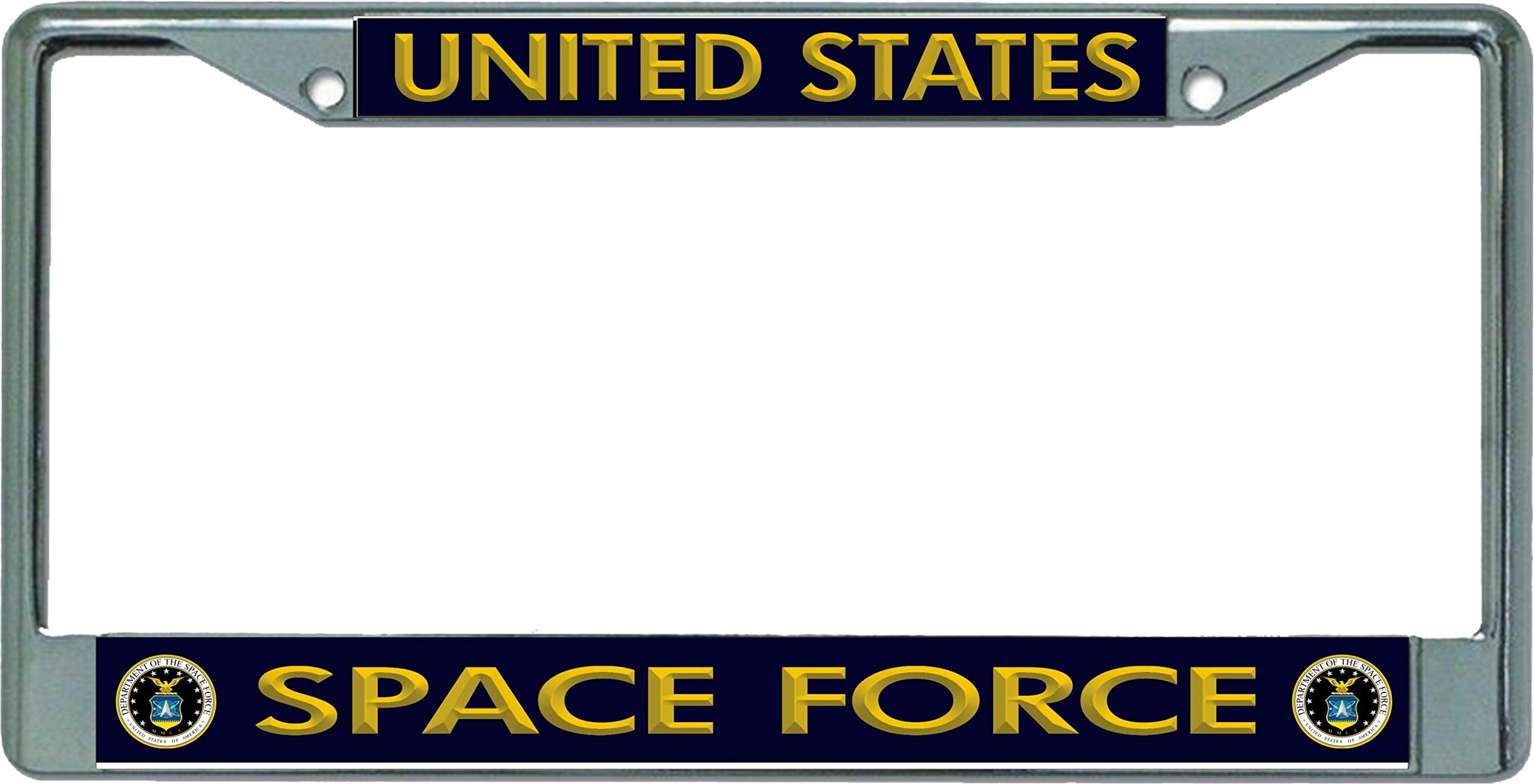 Amazon.com: U.S. Army Special Forces Chrome License Plate Frame ...