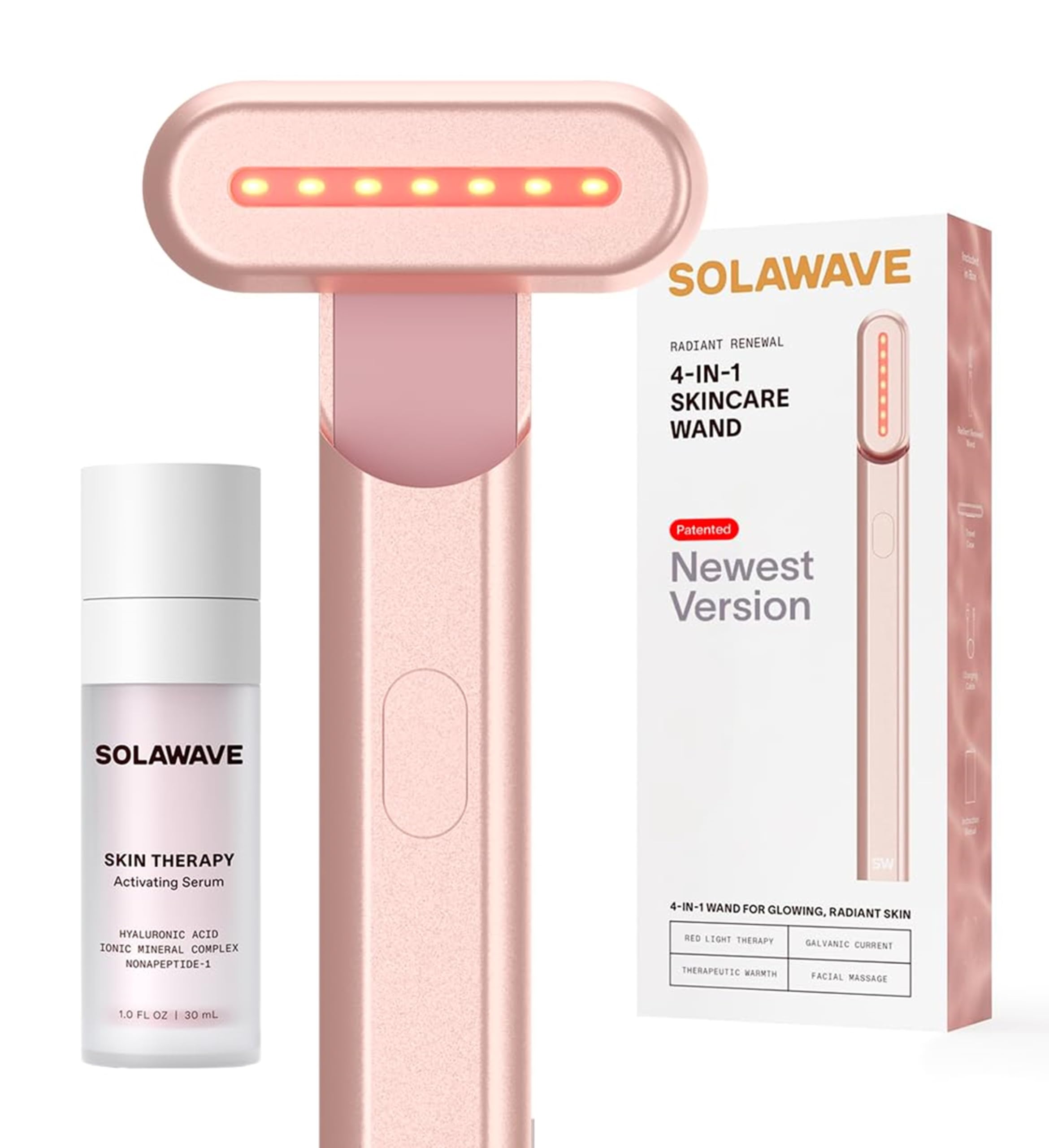 Buy SolaWave4-in-1 Radiant Renewal Facial Wand & Skin Therapy Serum ...