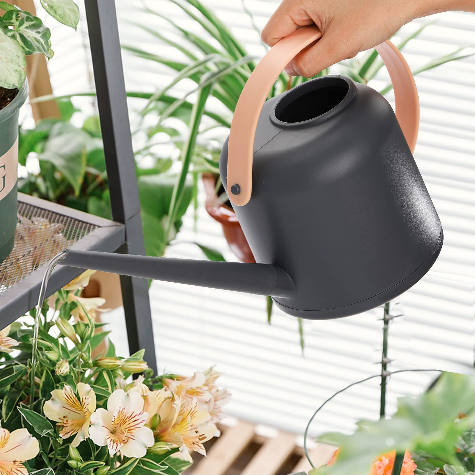 Snapklik.com : 2 Pack Watering Can Indoor Plants, 1/2 Gallon 60 Oz ...