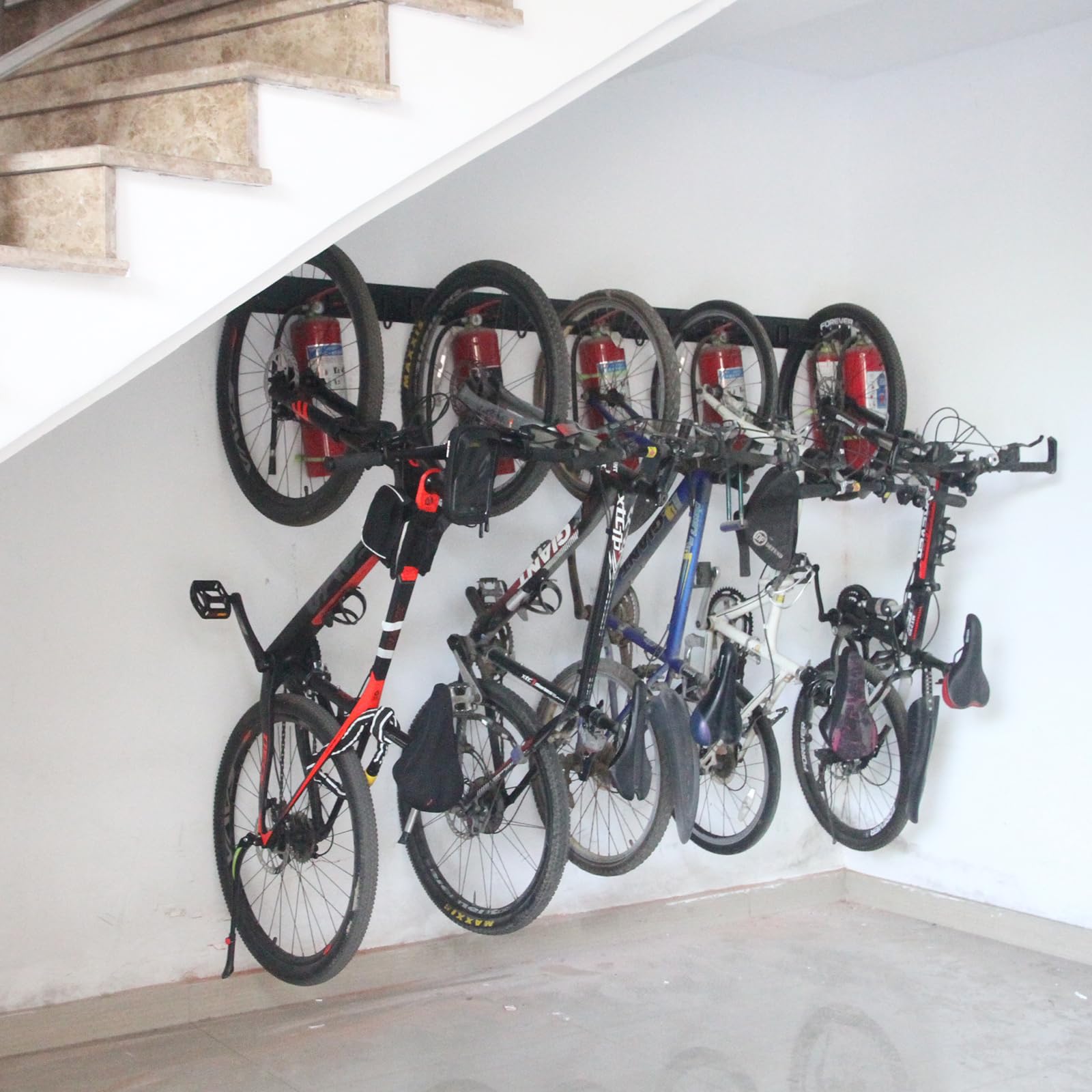 Snapklik.com : ATOOLA Bike Racks, Garage Bike Hanger Wall Mounted ...